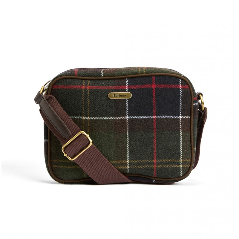 Barbour Culross Crossbody Bag, Classic Tartan Camera Style Bag