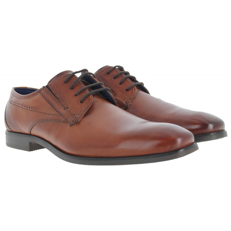 Savio Evo Cognac Leather Business Lace Up Shoes | Hand Finished Comfort