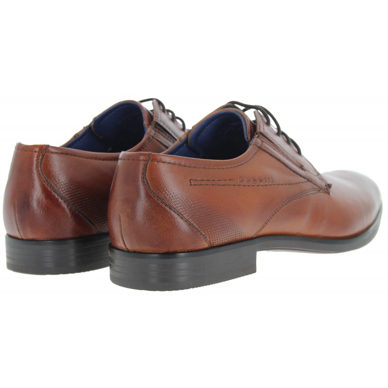 Savio Evo Cognac Leather Business Lace Up Shoes | Hand Finished Comfort